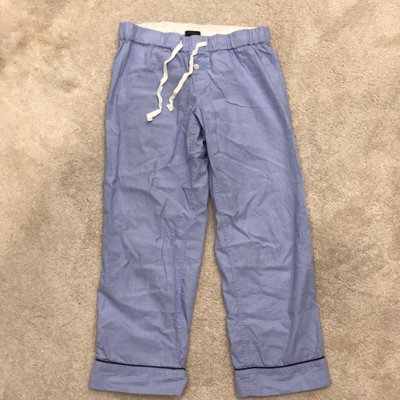 Intimates & Sleepwear | J Crew Blue Pajama Pants | Poshmark